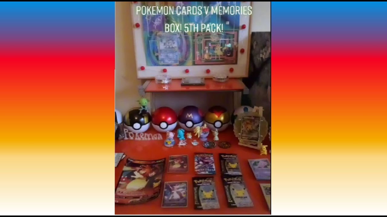 Pokemon V Memories box! Pack 5! 750 TikTok followers - YouTube