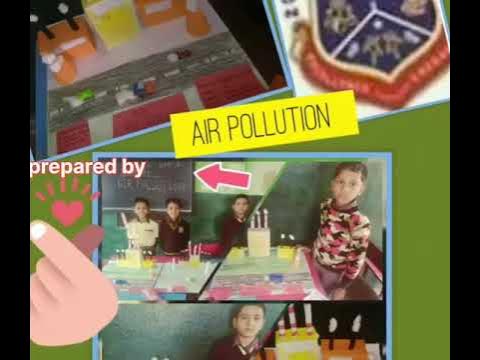 School Science Project Ideas , Air pollution, Living & Non Living ...