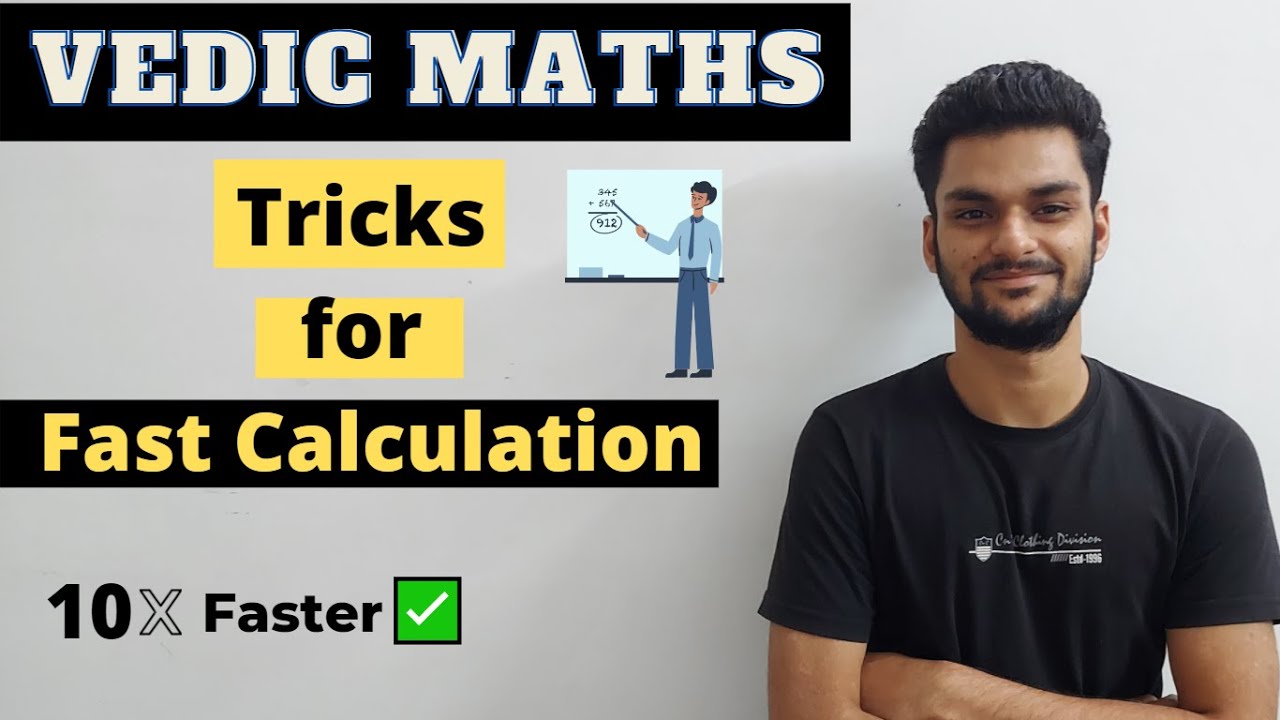 Vedic Maths Trick for fast calculation | Fast calculation tricks | UPSC ...