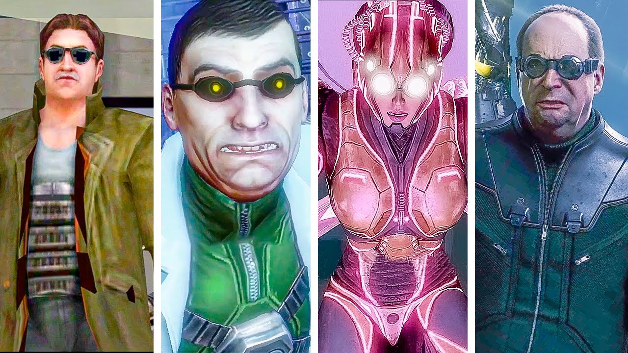 Evolution of Doctor Octopus in Spider-Man Games (2000-2020) - YouTube