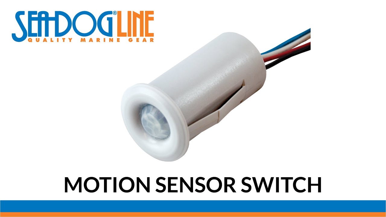 Motion Sensor Switch by Sea-Dog Line - YouTube
