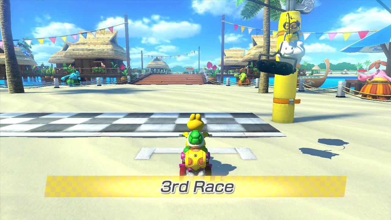 MK8 - Mirror Grand Prix - Shell Cup - Triple Stars {Koopa Troopa} - YouTube