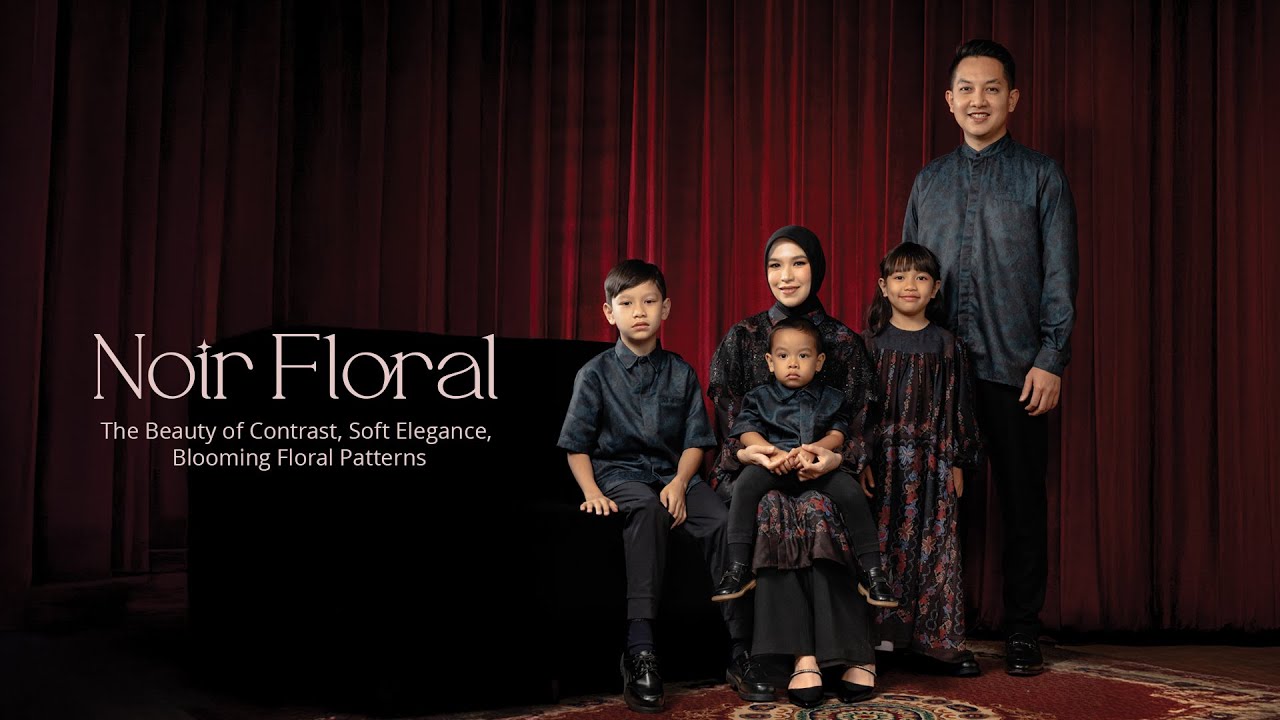 BIA by Zaskia Mecca - Noir Floral Edition - YouTube