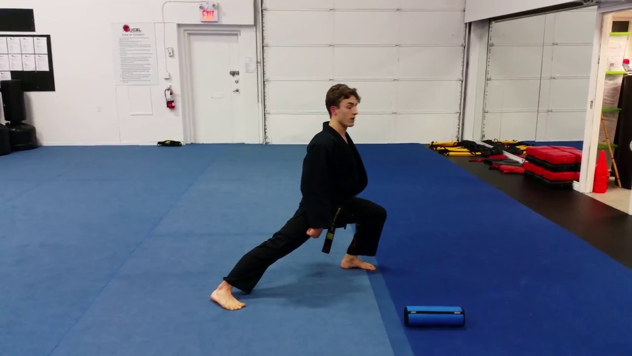 Forward Stance with Excel Martial Arts - YouTube