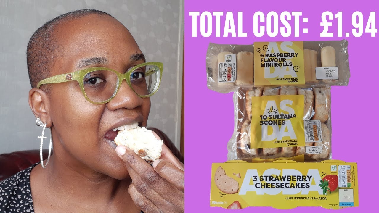 I tried cakes from Asda’s Just Essentials Range - YouTube