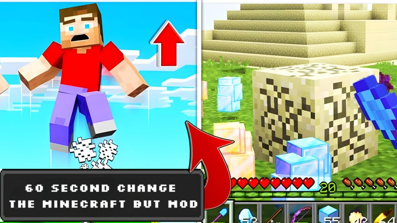 I Tried the 60-Second Change Mod for Minecraft - YouTube