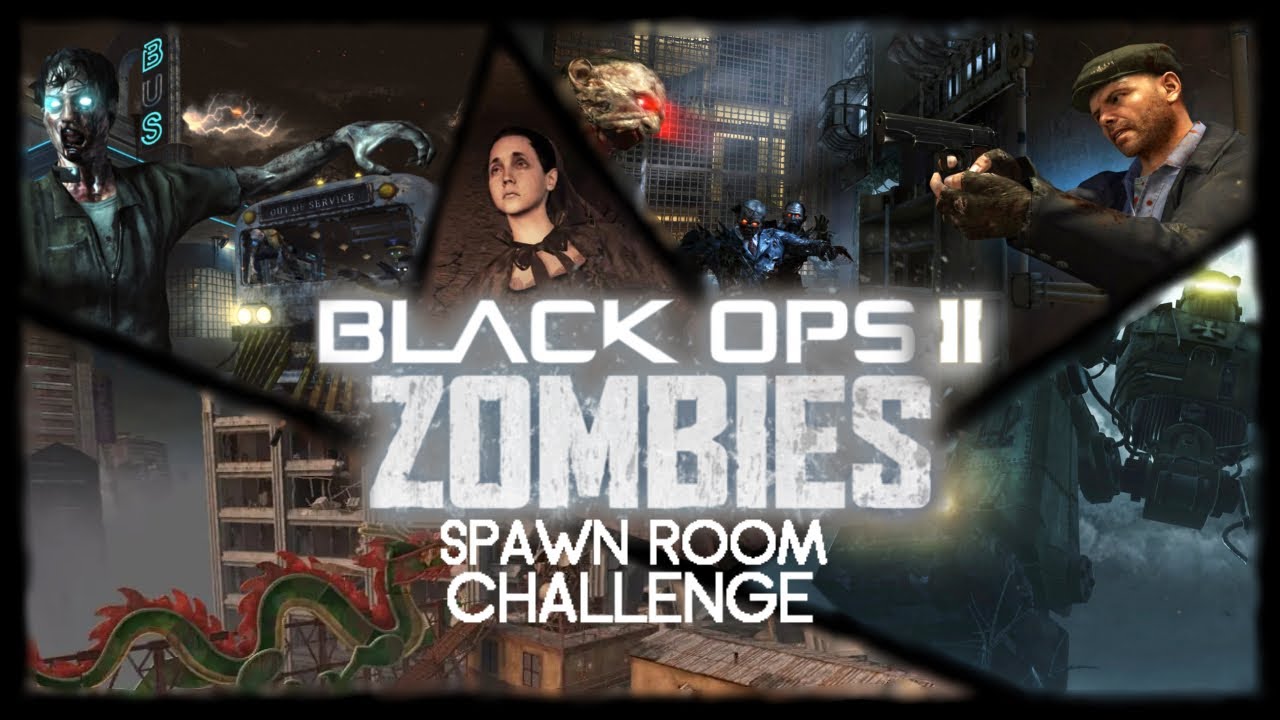 Call of Duty - Black Ops 2 Zombies Spawn Room Challenge - YouTube