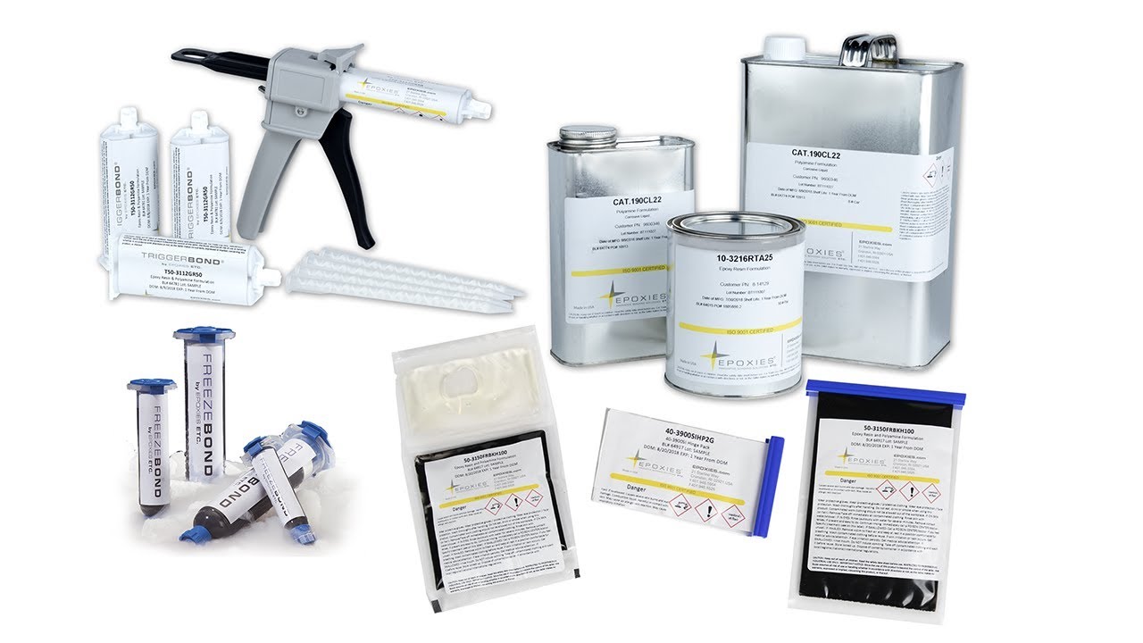 Epoxies, Etc. packaging options for epoxies, urethanes, and silicones ...