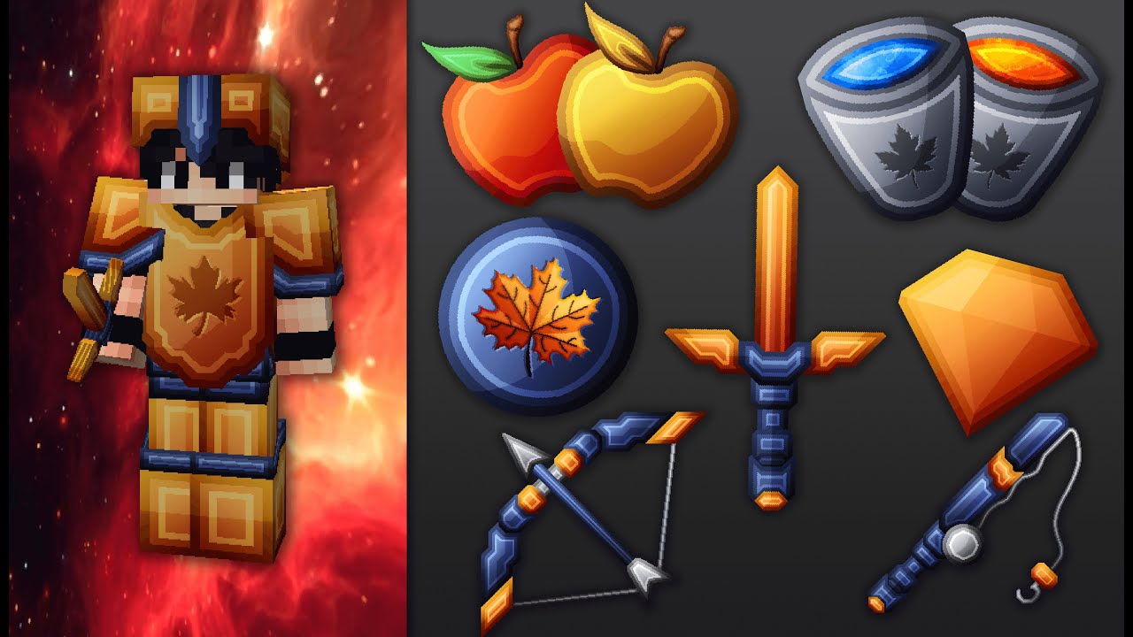 🍂 Autumn Pack 🍂 256x 🦃 [¡PACK RELEASE!] 🦃 - YouTube