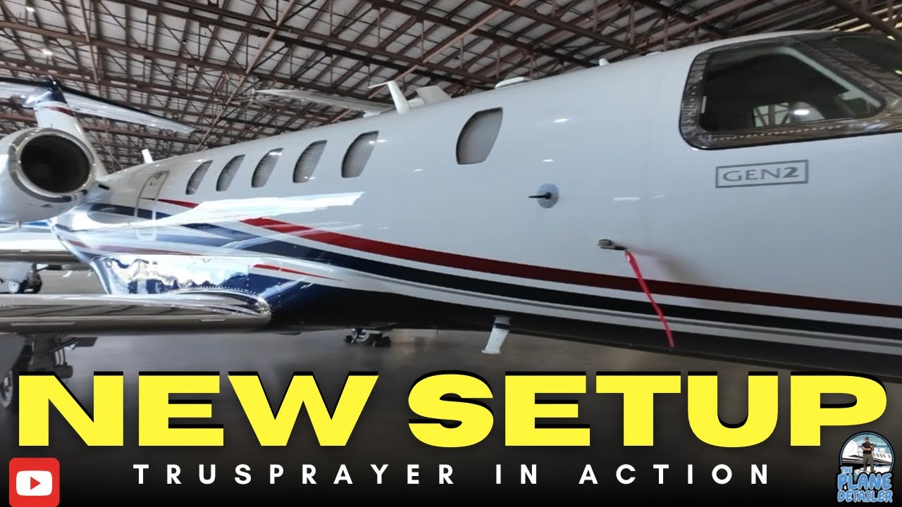 Revolutionizing Aircraft Detailing : TruSprayer Setup & Flawless ...