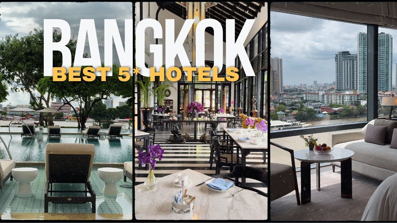 Top 3 best hotels in Bangkok: Capella, Four Seasons, The Siam - YouTube