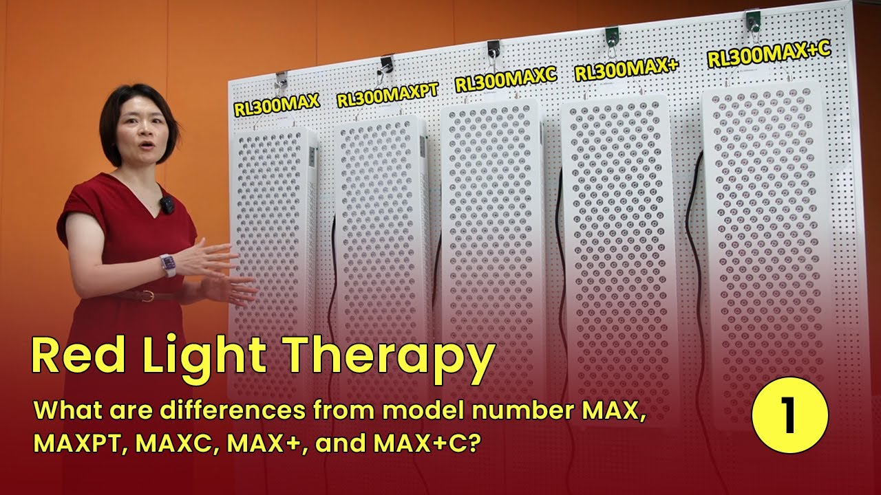 Red Light Therapy What are differences from model number MAX, MAXPT ...