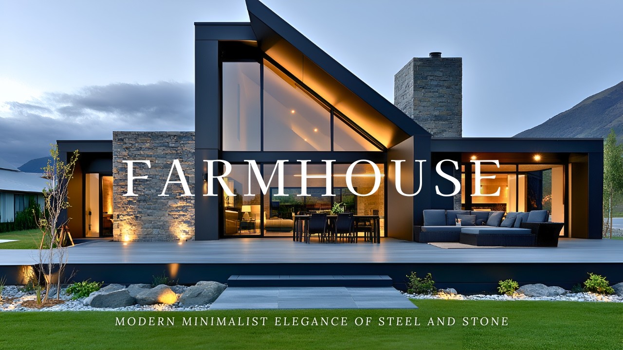 Industrial Grace: The Modern Minimalist Elegance of Steel and Stone ...
