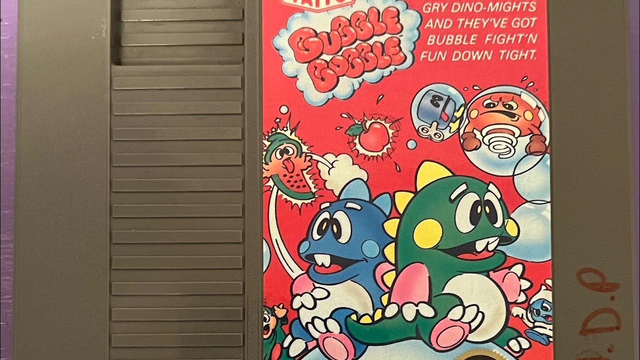 Bubble bobble title screen - YouTube