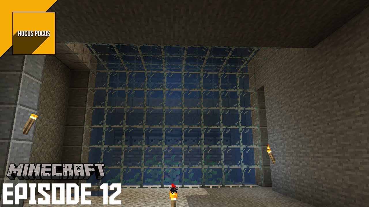 Let's Play Minecraft w/ Hocus Pocus - Episode 12: Auto Kelp Farm - YouTube