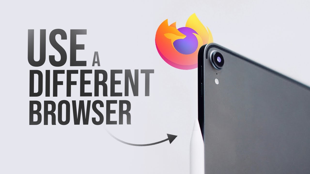 How to Use a Different Browser on iPad (tutorial) - YouTube