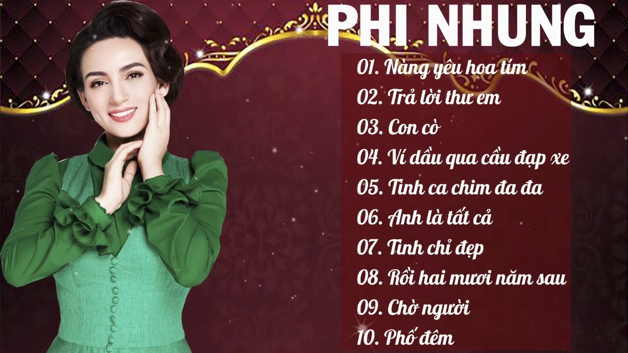 PHI NHUNG 2018 - NHẠC VÀNG BOLERO PHI NHUNG CHỌN LỌC HAY NHẤT - YouTube