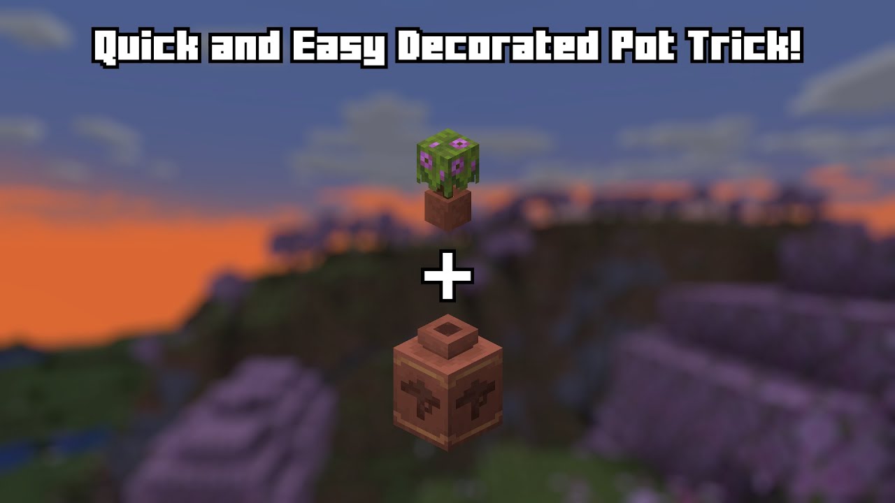 How to make your Decorated Pots look better! | Minecraft - YouTube