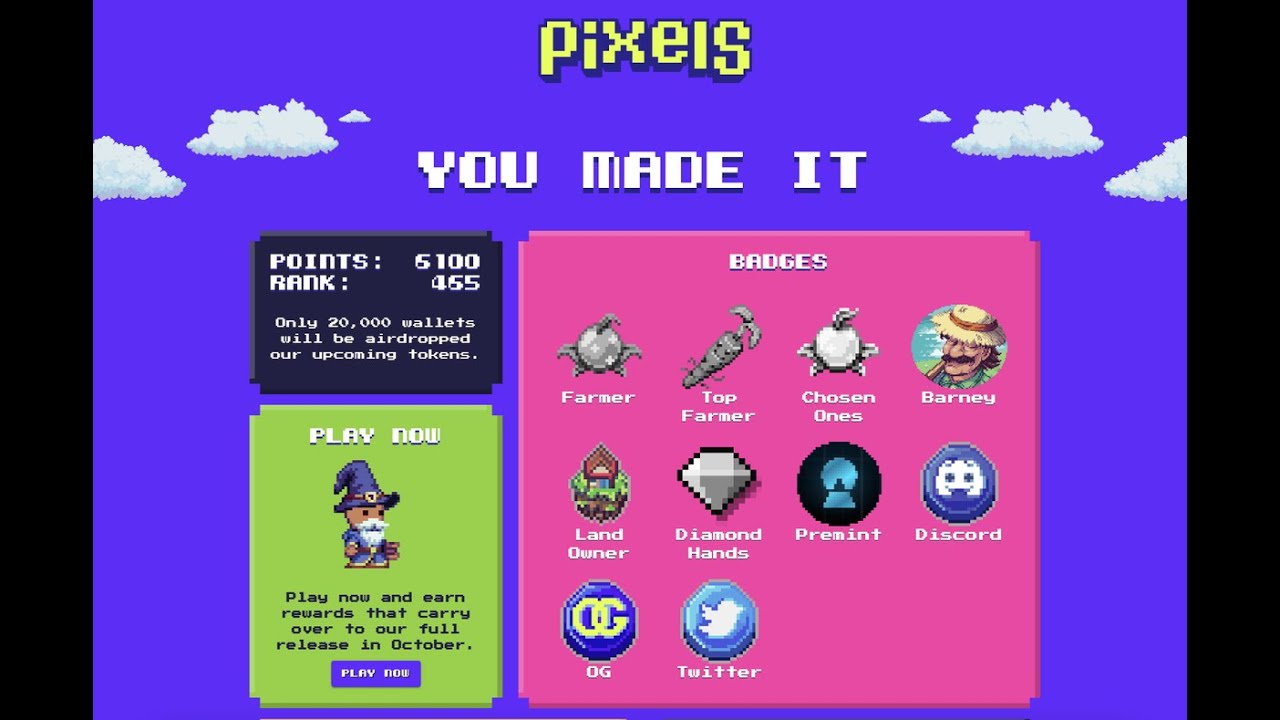 PIXELS FARM BOT | PIXELS NFT GAME | NFT | P2E PIXEL 2023 - YouTube