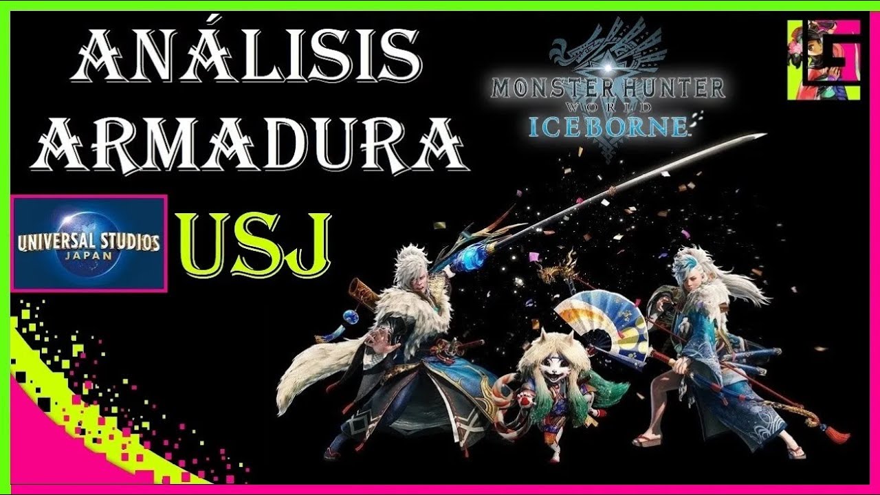 ANÁLISIS 👀 armadura USJ Estudios Universal Japón [RM] Monster Hunter ...