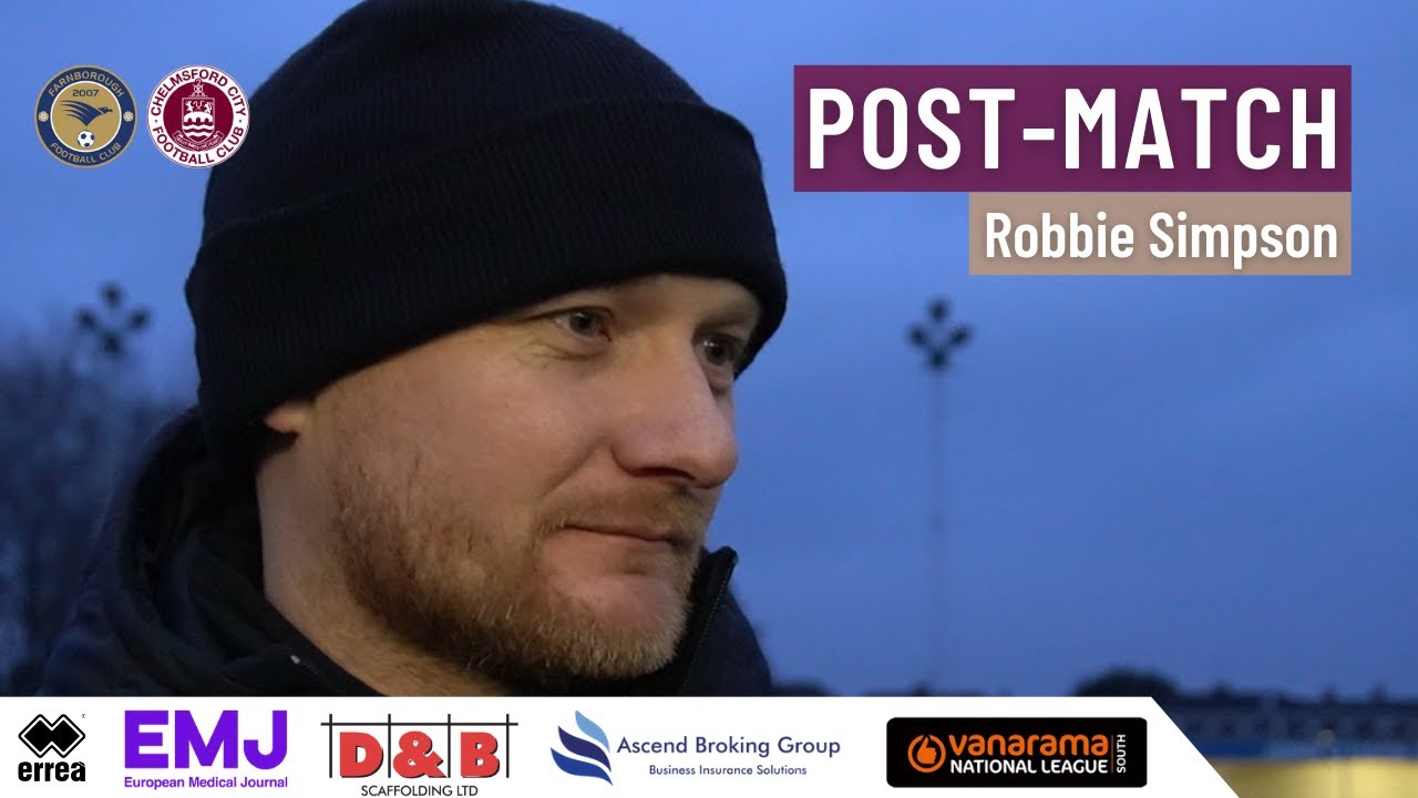 Robbie Simpson Post Farnborough (A) - YouTube