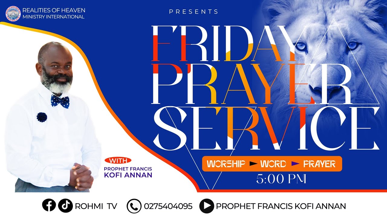 FRIDAY PRAYER SERVICE || 13TH SEPTEMBER, 2024 - YouTube
