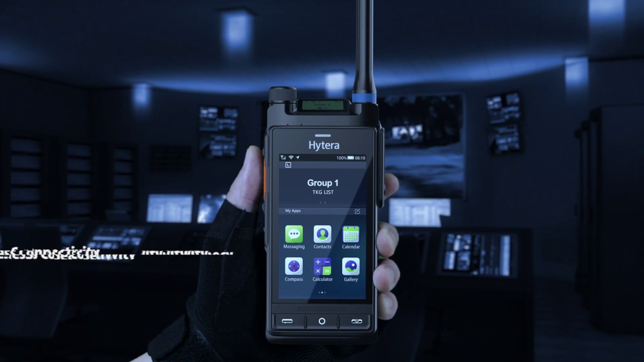 Hytera PDC760 Multi-mode Advanced Radio - YouTube