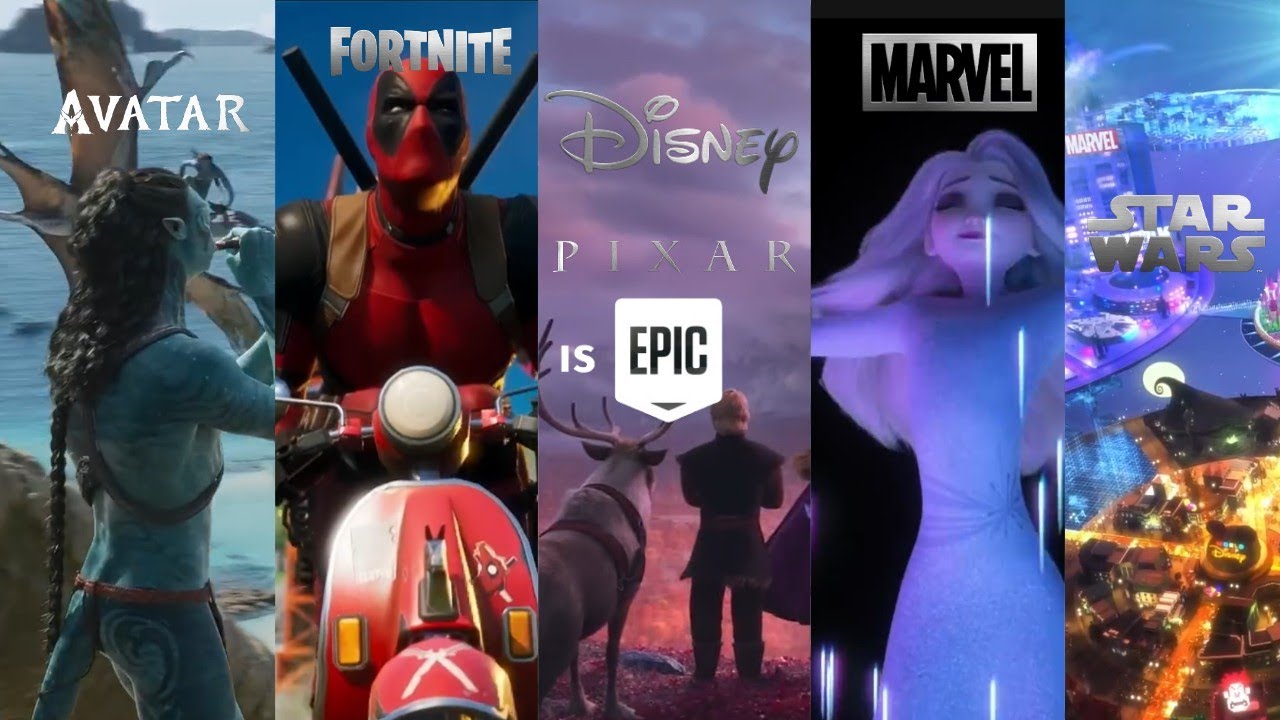Epic IS Disney Fortnite Marvel Star Wars Pixar Avatar Play Watch Create ...