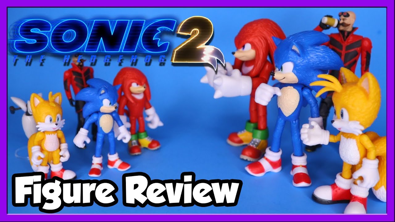 HOW DO THEY COMPARE? | Sonic The Hedgehog 2 Movie 2.5" Figure Set ...