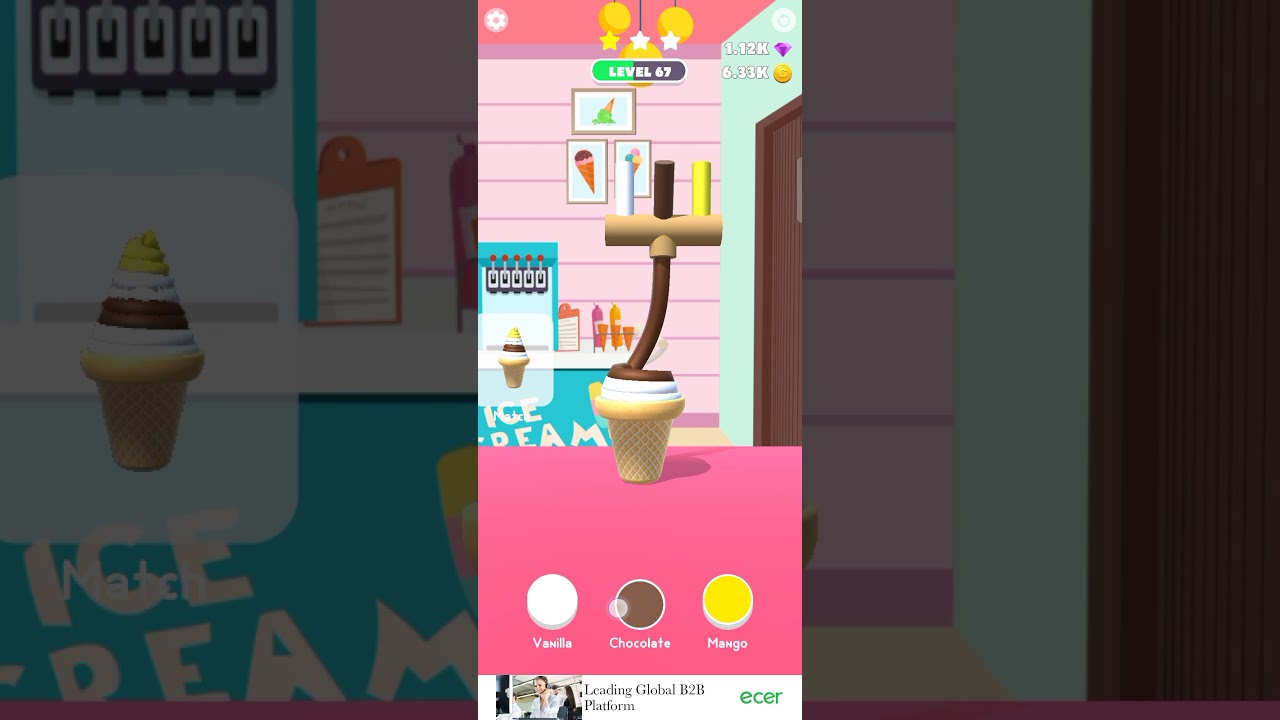 Ice Cream Inc. Level 67 Gameplay - YouTube