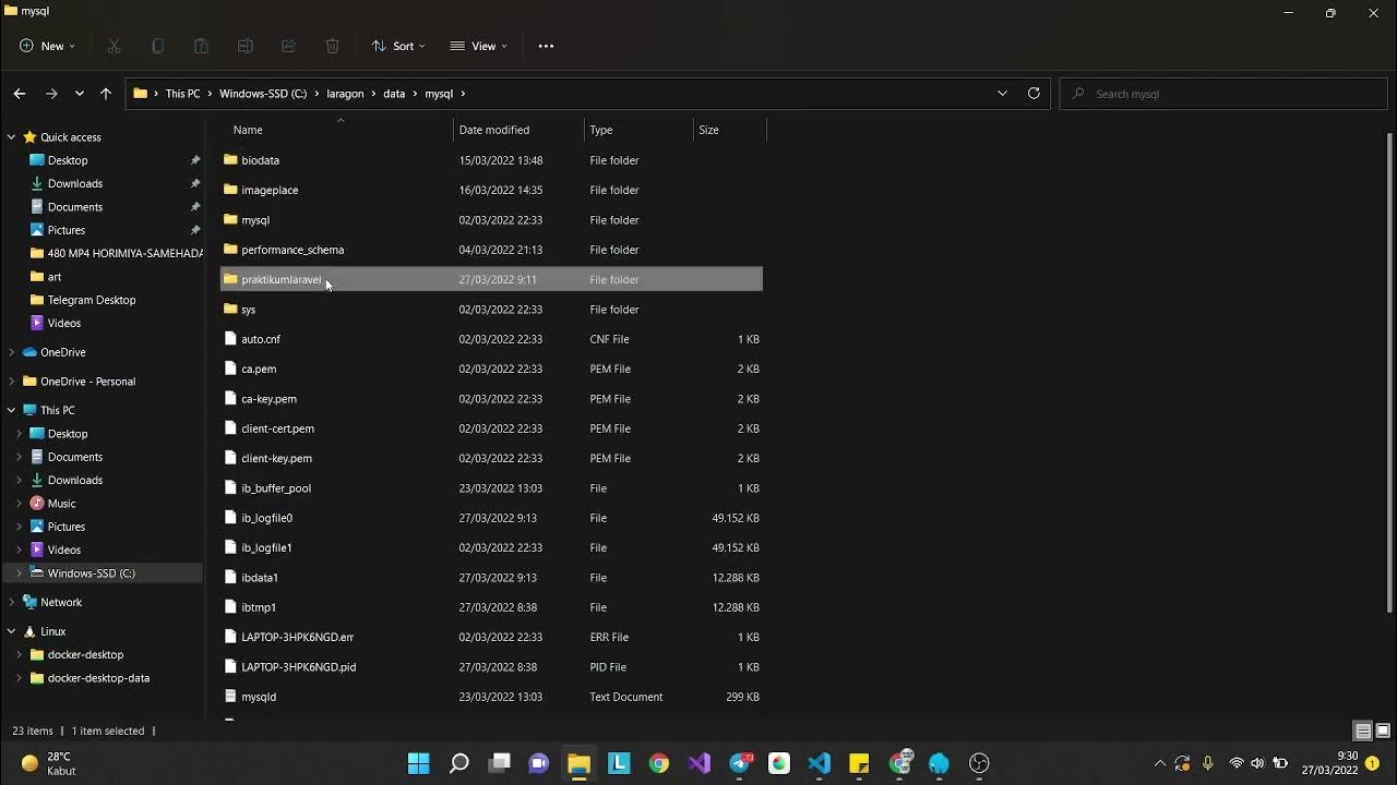 [Illuminate\Database\QueryException] are you have same problem with me ? - YouTube