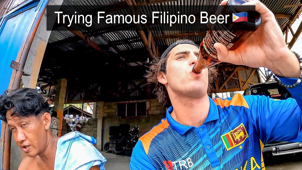 Trying Famous Filipino Beer 🇵🇭 - YouTube