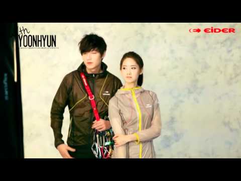 【中字】YoonA& Lee MinHo @ The Making Of 2012 SS Eider Catalog - YouTube