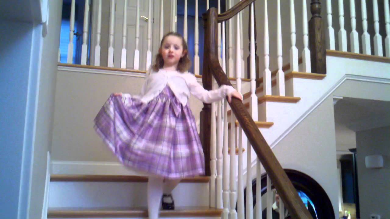 My Princess comes down the stairs - YouTube