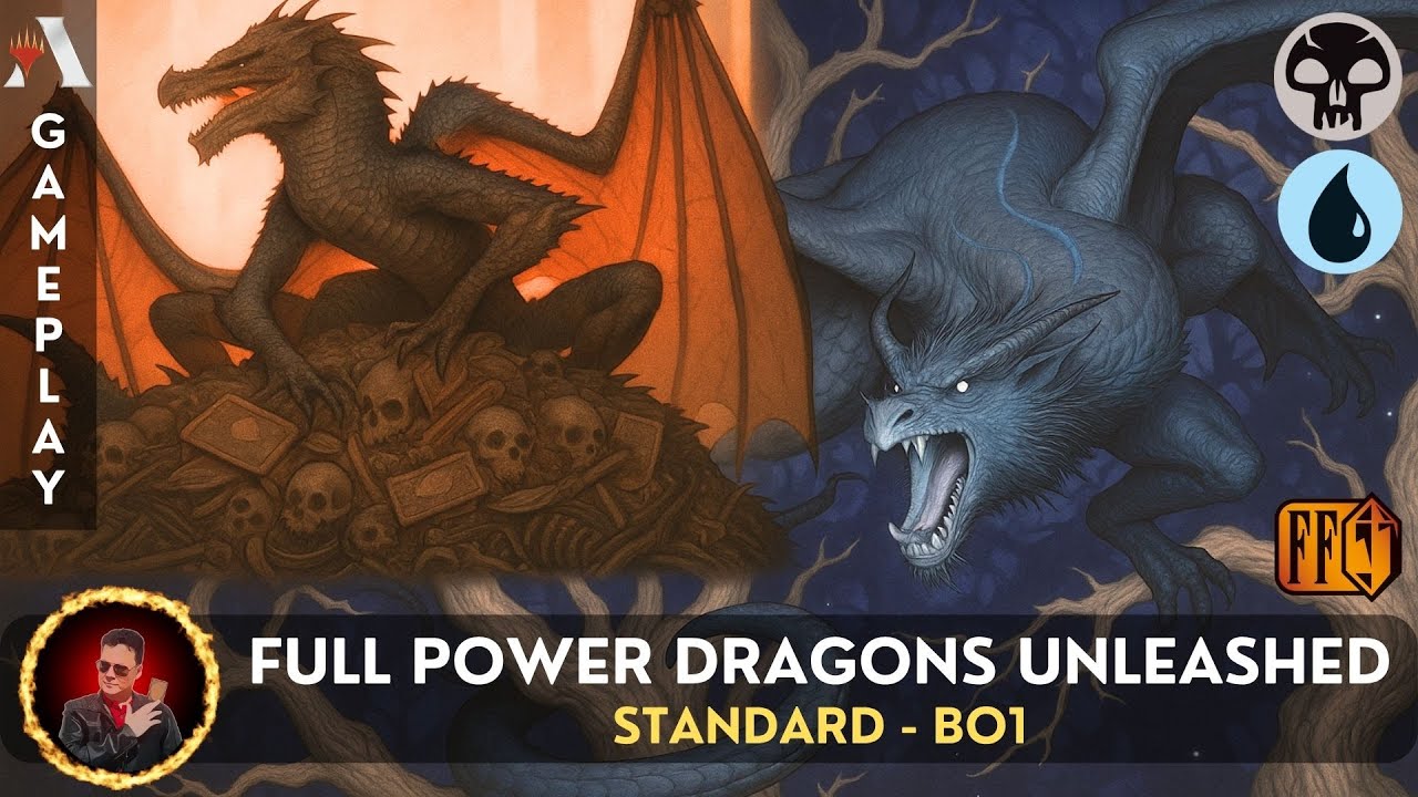 💧💀 DIMIR DRAGONS DOMINATE THE FINAL FANTASY STANDARD! - YouTube