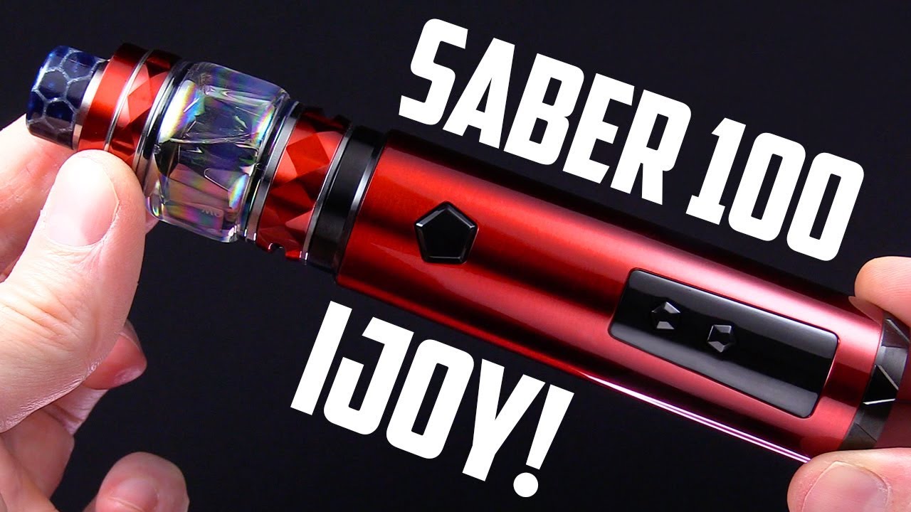 A+ FLAVOR! The Saber 100 Kit By iJOY! - YouTube