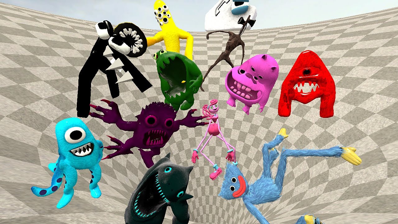 MAGIC FUNNEL VS GARDEN BANBAN 3 or.......| Garry's Mod - YouTube