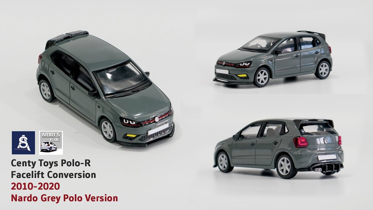 Centy Toys Polo R Facelift Conversion | 2020 Volkswagen Polo Miniature ...