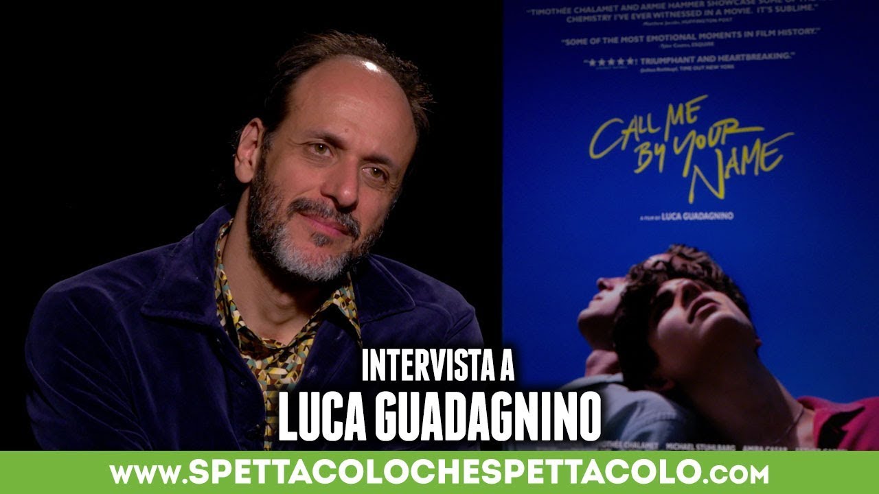 CHIAMAMI COL TUO NOME | Luca Guadagnino intervistato - YouTube