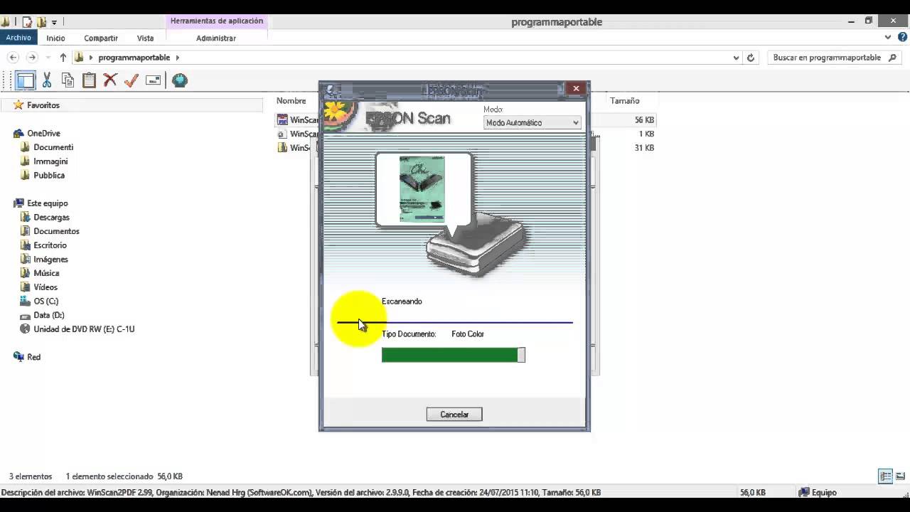 Como escanear mas documentos y convertirlos en un único file pdf - YouTube