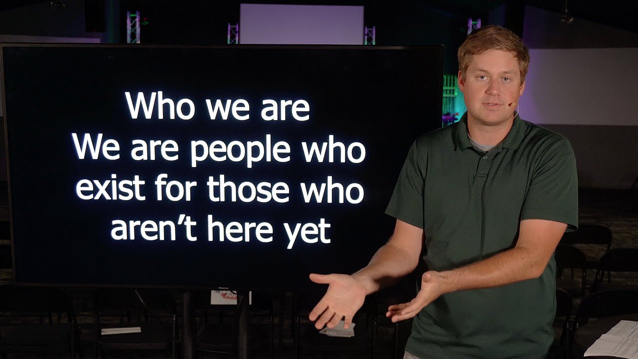 Who We Are - People Who Exist for Those Who Aren't Here Yet. - YouTube