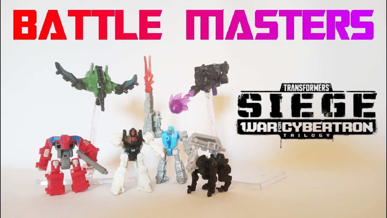 Обзор на TRANSFORMERS SIEGE - Battle Masters (WFC-S1, WFC-S2, WFC-S16 ...