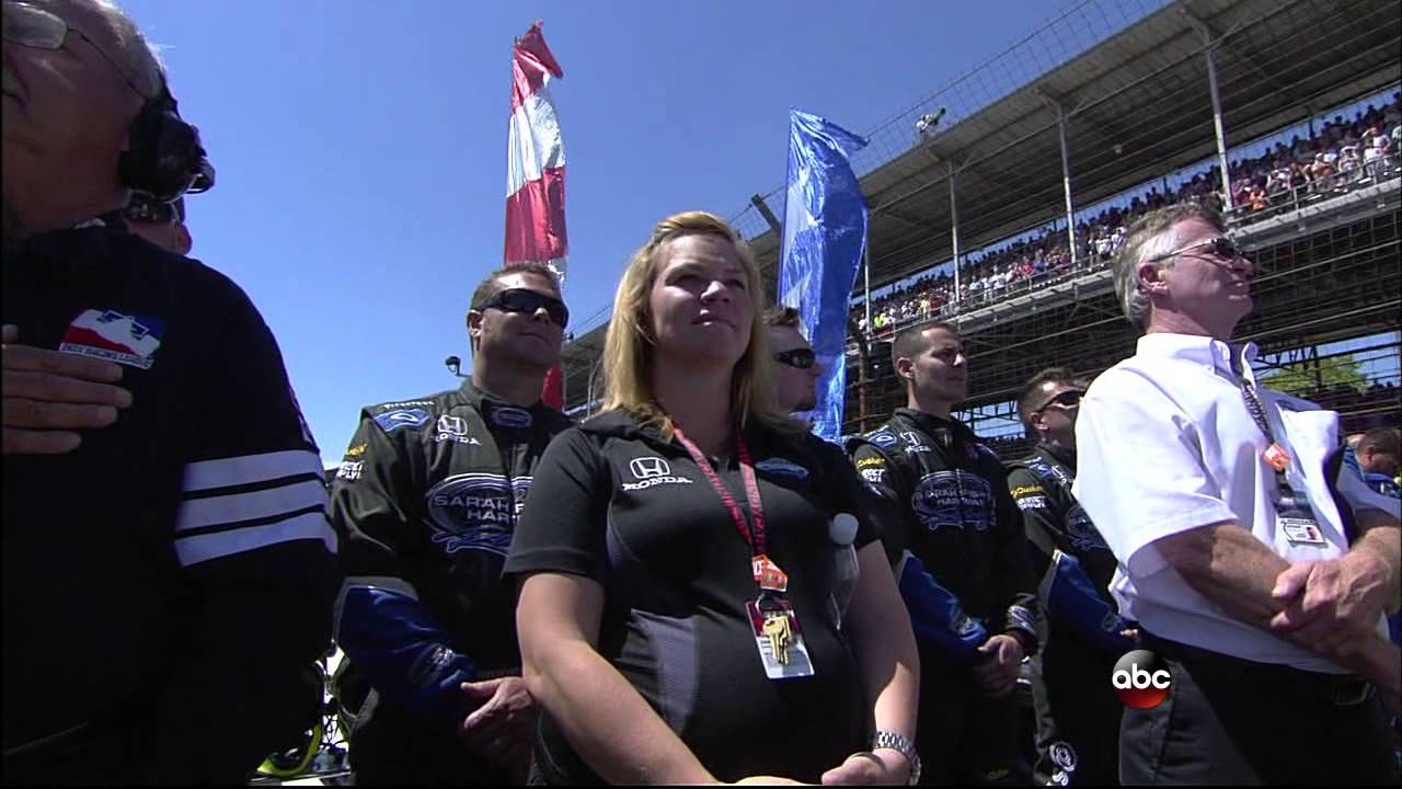 LeAnn Rimes' national anthem at the Indy 500 was absolutely perfect