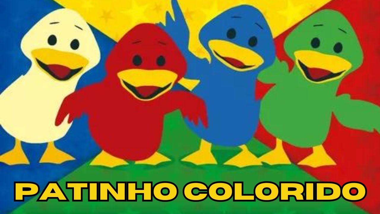 O patinho Amarelinho / Bento e Totó - O Patinho Colorido (Desenho ...