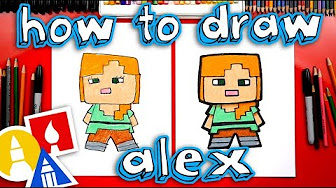 How To Draw Minecraft - YouTube