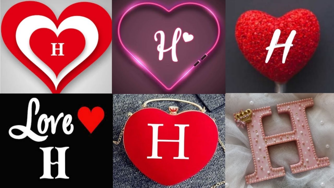 H Alphabet In Love