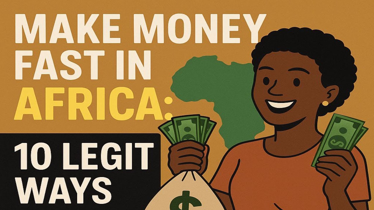 10 Fast and Easy Ways to Make Money in Africa - YouTube