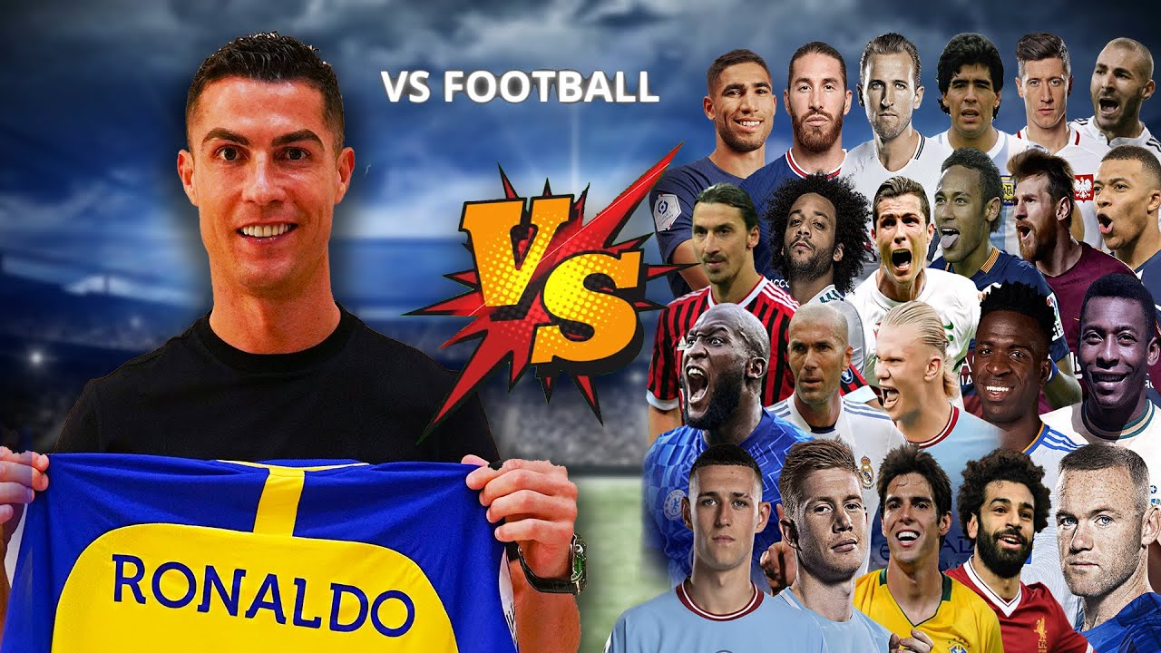 Ronaldo Al Nasr VS Football Legends - YouTube