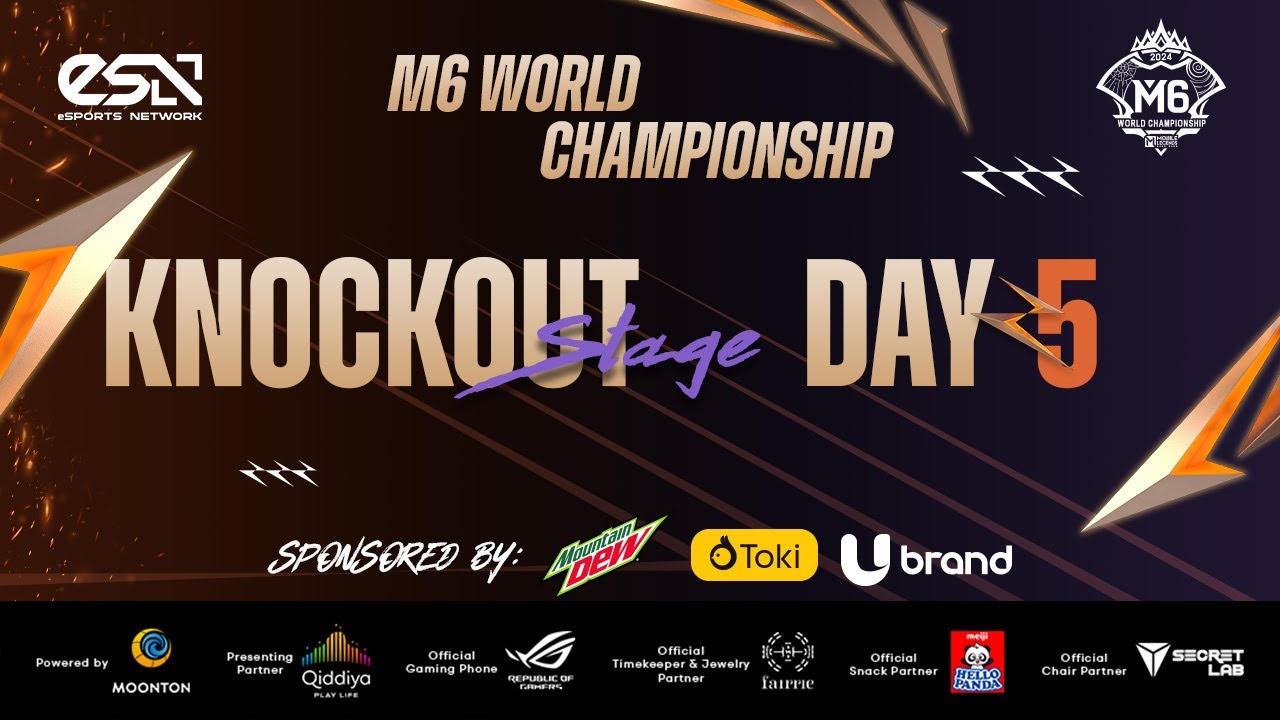 LIVE | DAY 5 | M6 World Championship 2024 Knockout Stage | (MN) - YouTube