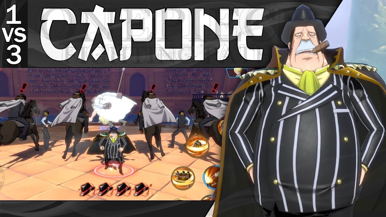 One Piece Fighting Path - Capone Bege 1vs3 / カポネ・ベッジ 1vs3 / Капоне Бедж ...